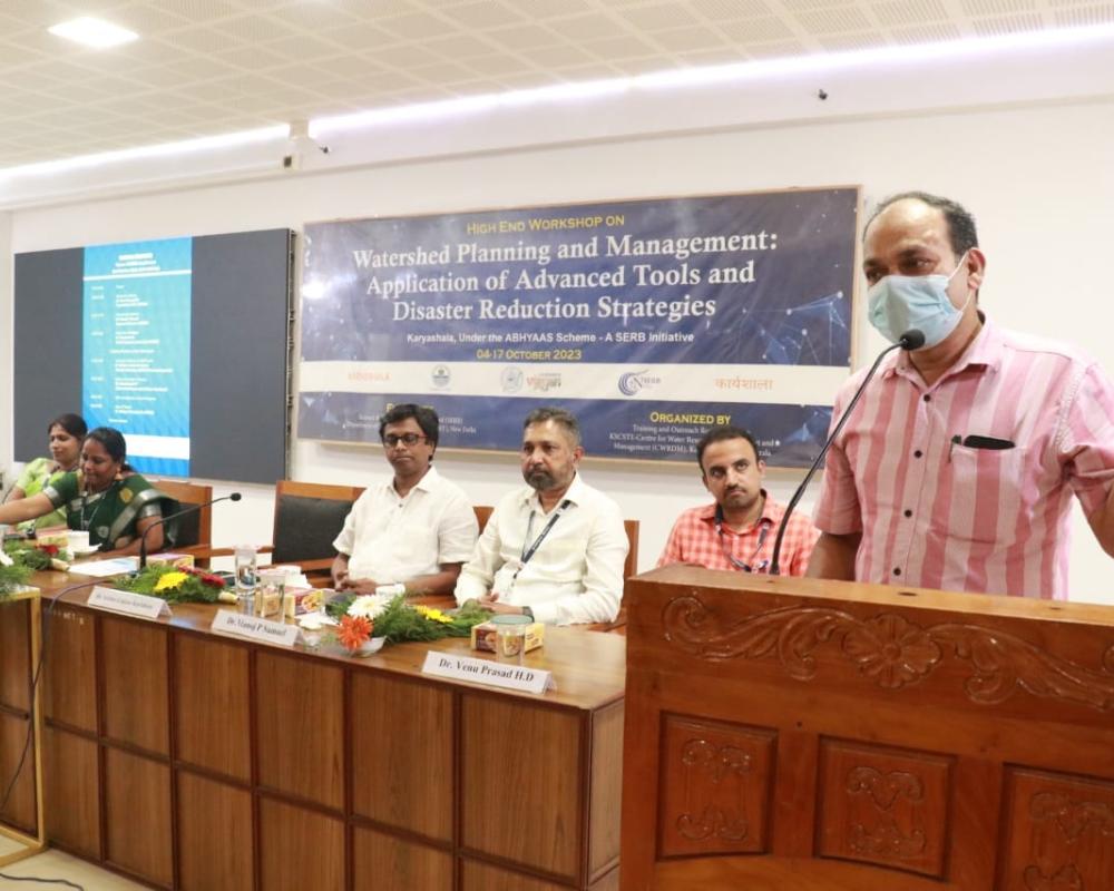 Inaugural Session of the High-End Workshop (Karyashala) on Watershed ... Inaugural Session of the High-End Workshop (Karyashala) on Watershed ...